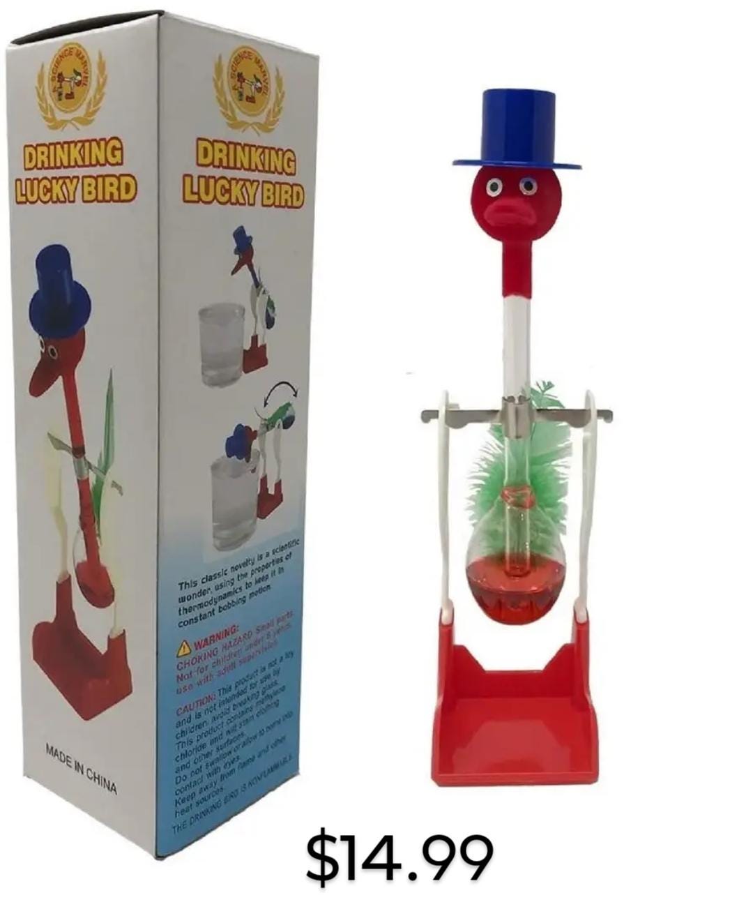 Amazing Drinking Bird Perpetual Motion - Etsy