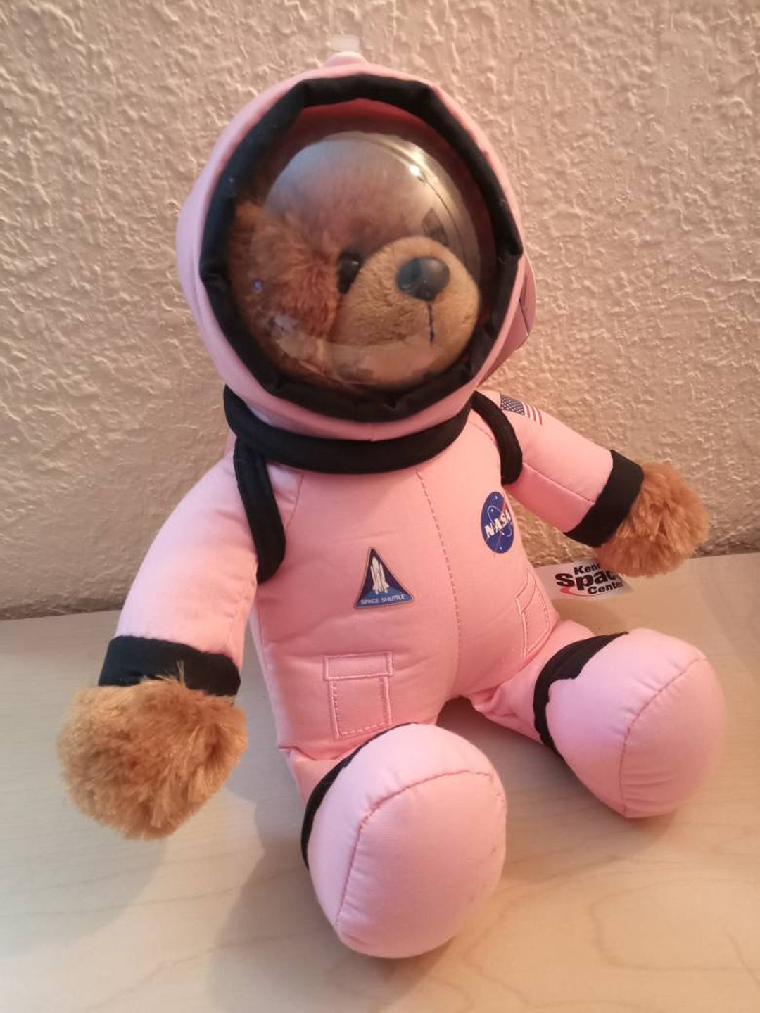 NASA Space Shuttle Astronaut Pink Teddy Bear 11 - Etsy