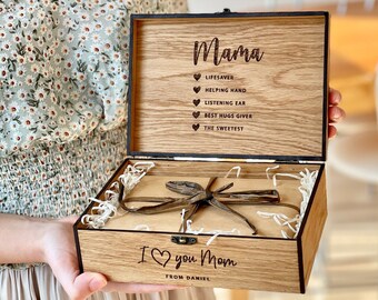 Mom Son Keepsake Box - Etsy