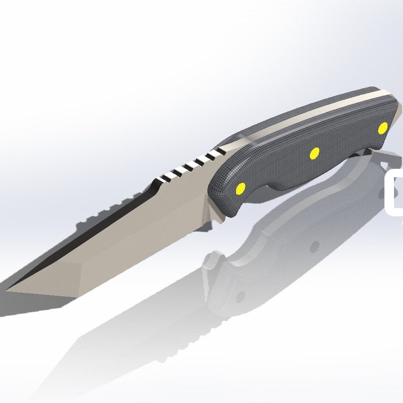 Karambit Knife Template - Etsy