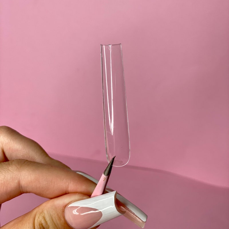 Wide False Nails - Etsy