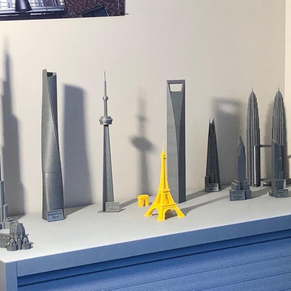 3d Printed Skyscrapers - Etsy