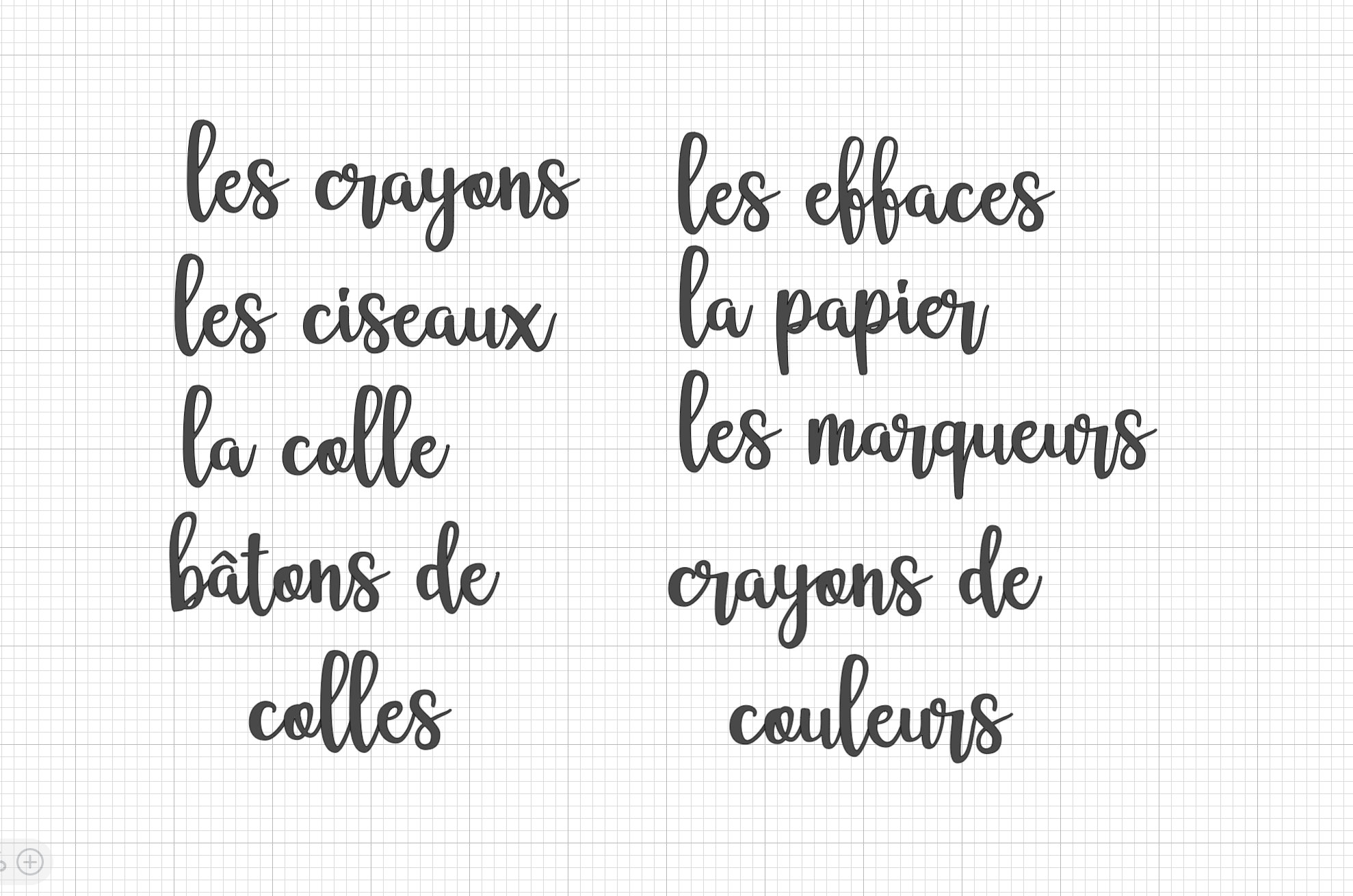 French Classroom Supplies Labels, Classroom Vinyl, Organization Decal ...