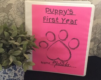 Dog Memory Book - Etsy