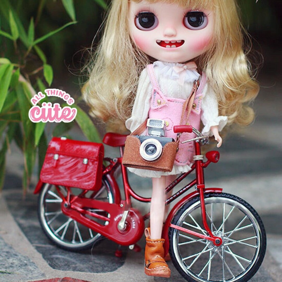 1:6 Miniature Bike Bike for Dolls Dolls 1/6 Furniture Blythe Accessories Bjd 30 Cm - Etsy