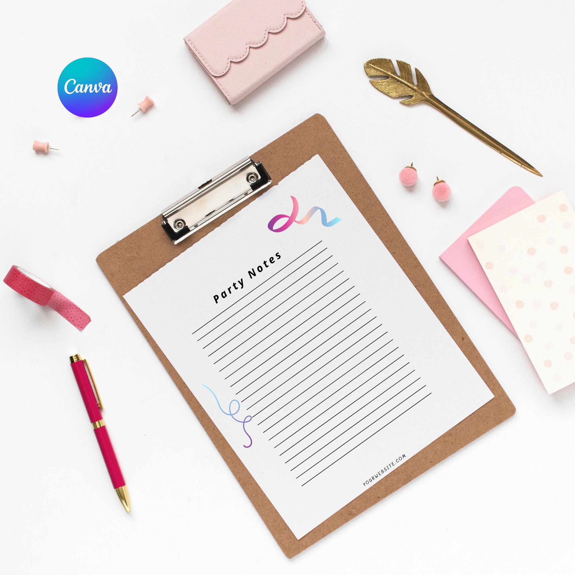 Canva Planner 13 Templates for Party Planner Canva Planner - Etsy