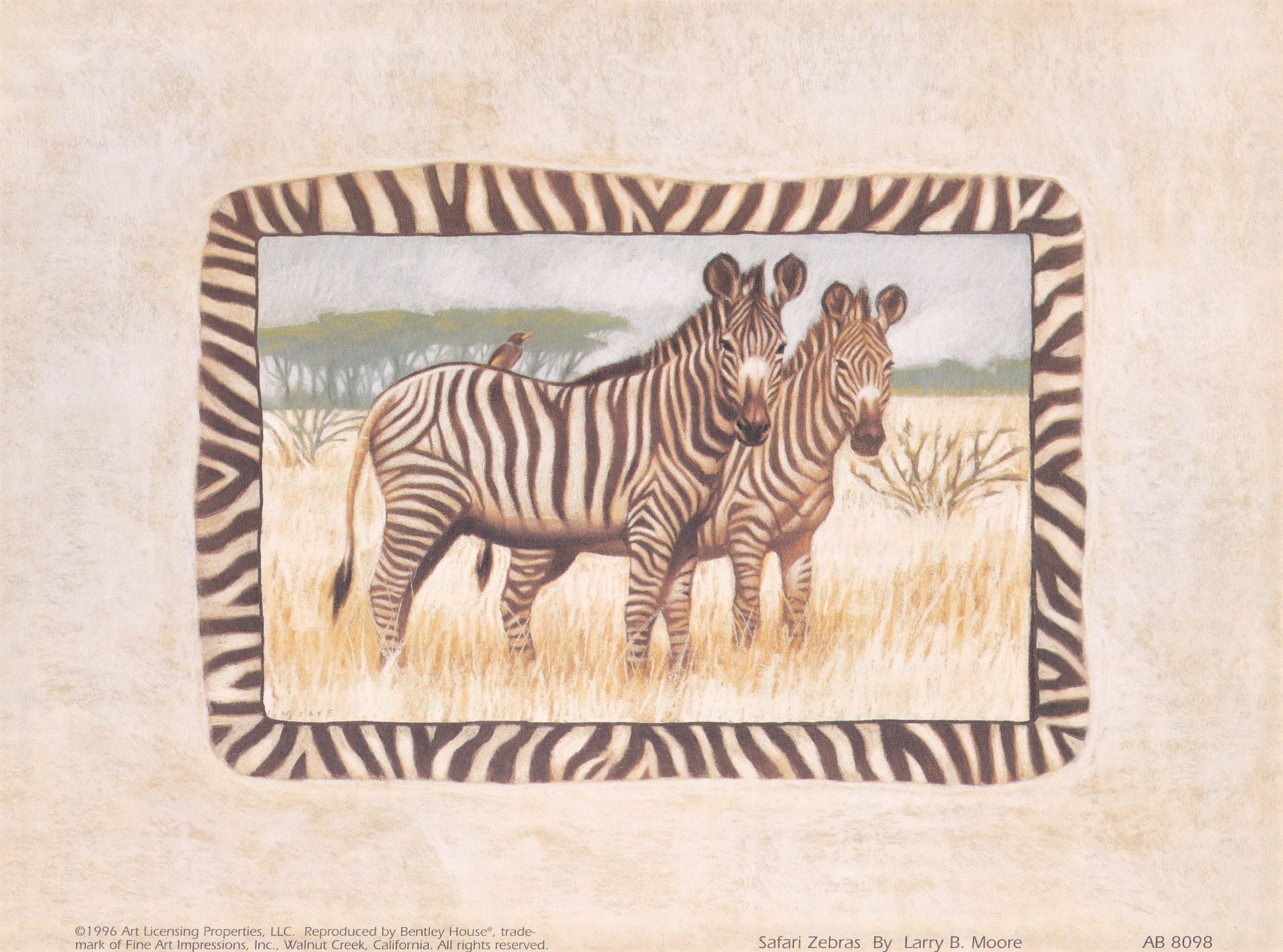 Set/2 Vintage Fine Art Prints by Artist Larry B Moore - Etsy