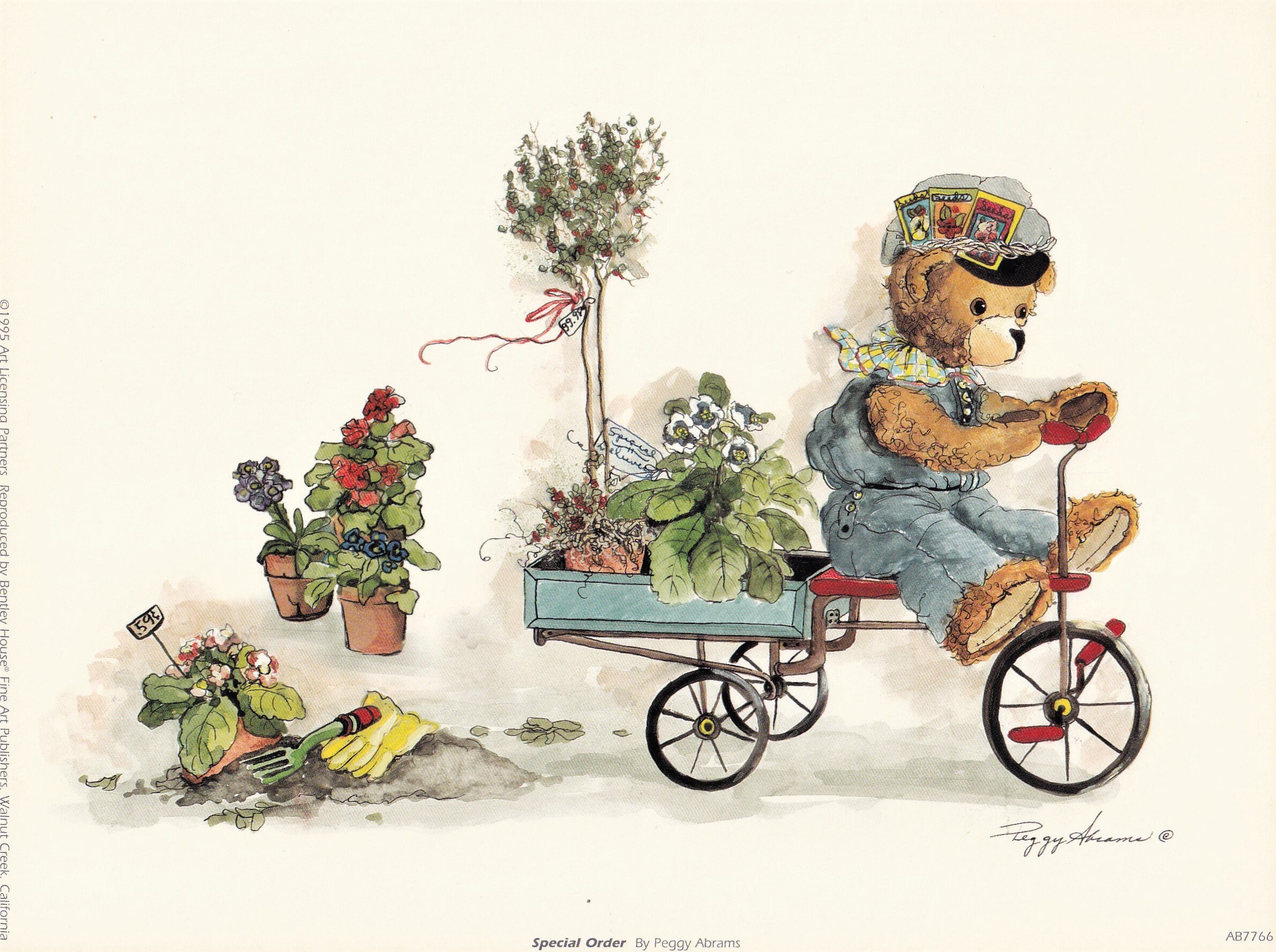 Set/2 Vintage Fine Art Prints by Artist Peggy Abrams - Etsy