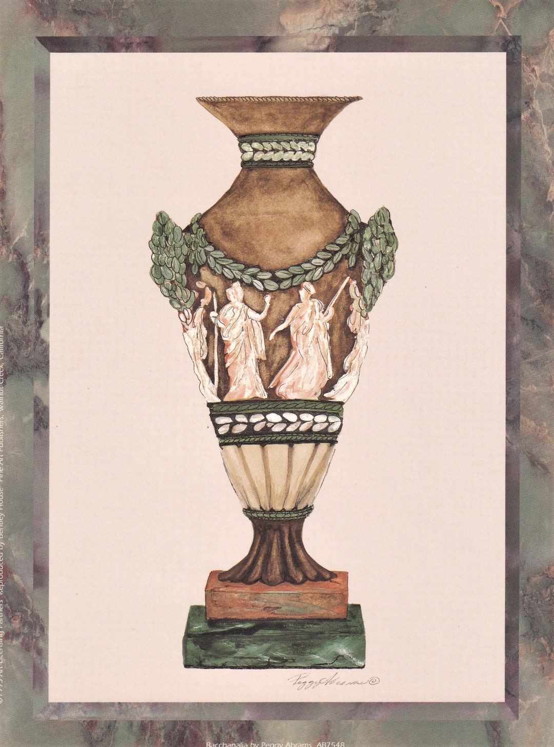 Set/2 Vintage Fine Art Prints by Artist Peggy Abrams - Etsy