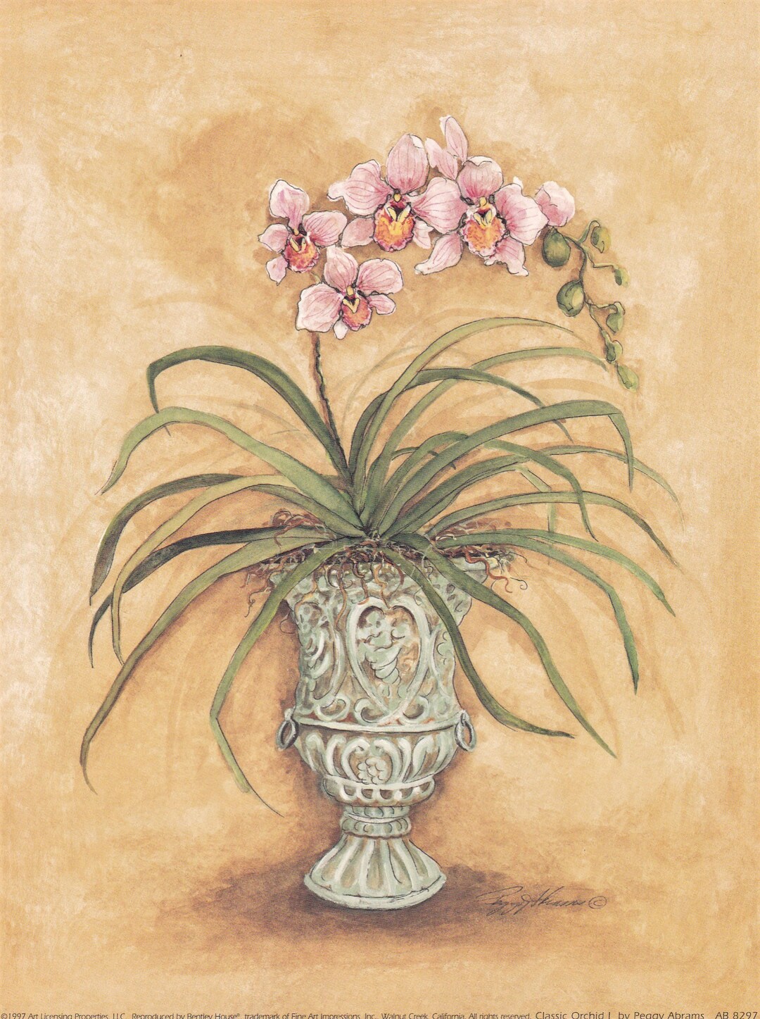 Set/2 Vintage Fine Art Prints by Artist Peggy Abrams - Etsy