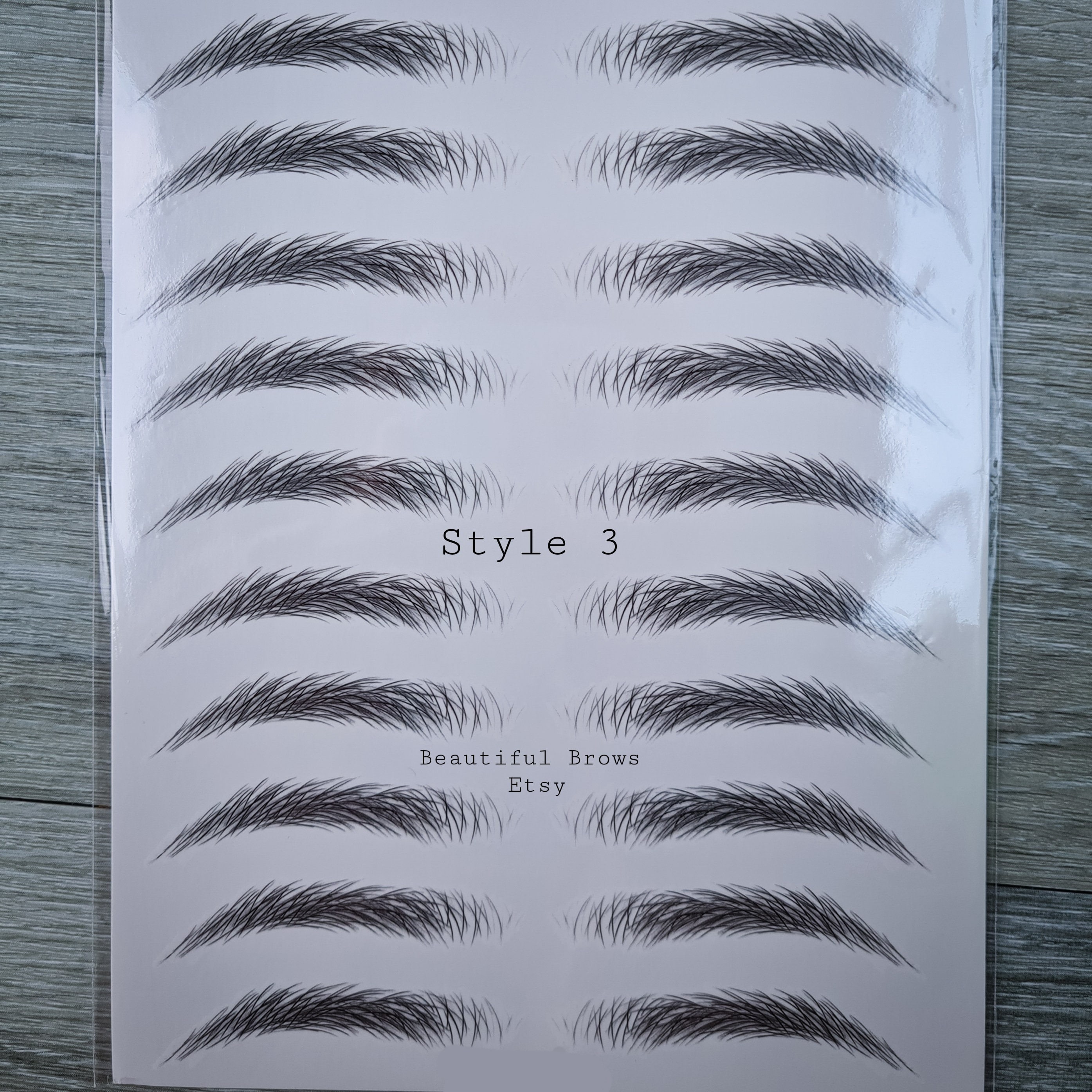 How To Draw An Eyebrow On Paper