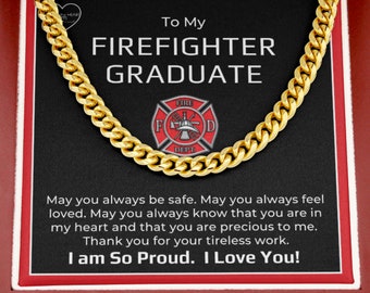 Firefighter Graduation Gift - Etsy
