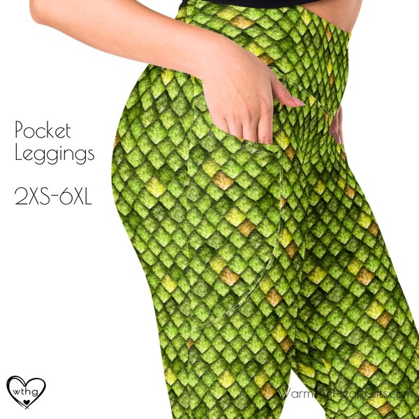 Scale Leggings - Etsy