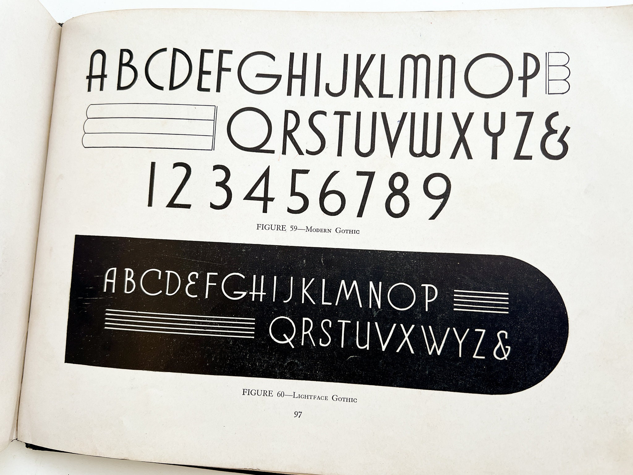 Modern Sign Painting MCM Graphic Design Reference alphabets, Lettering ...