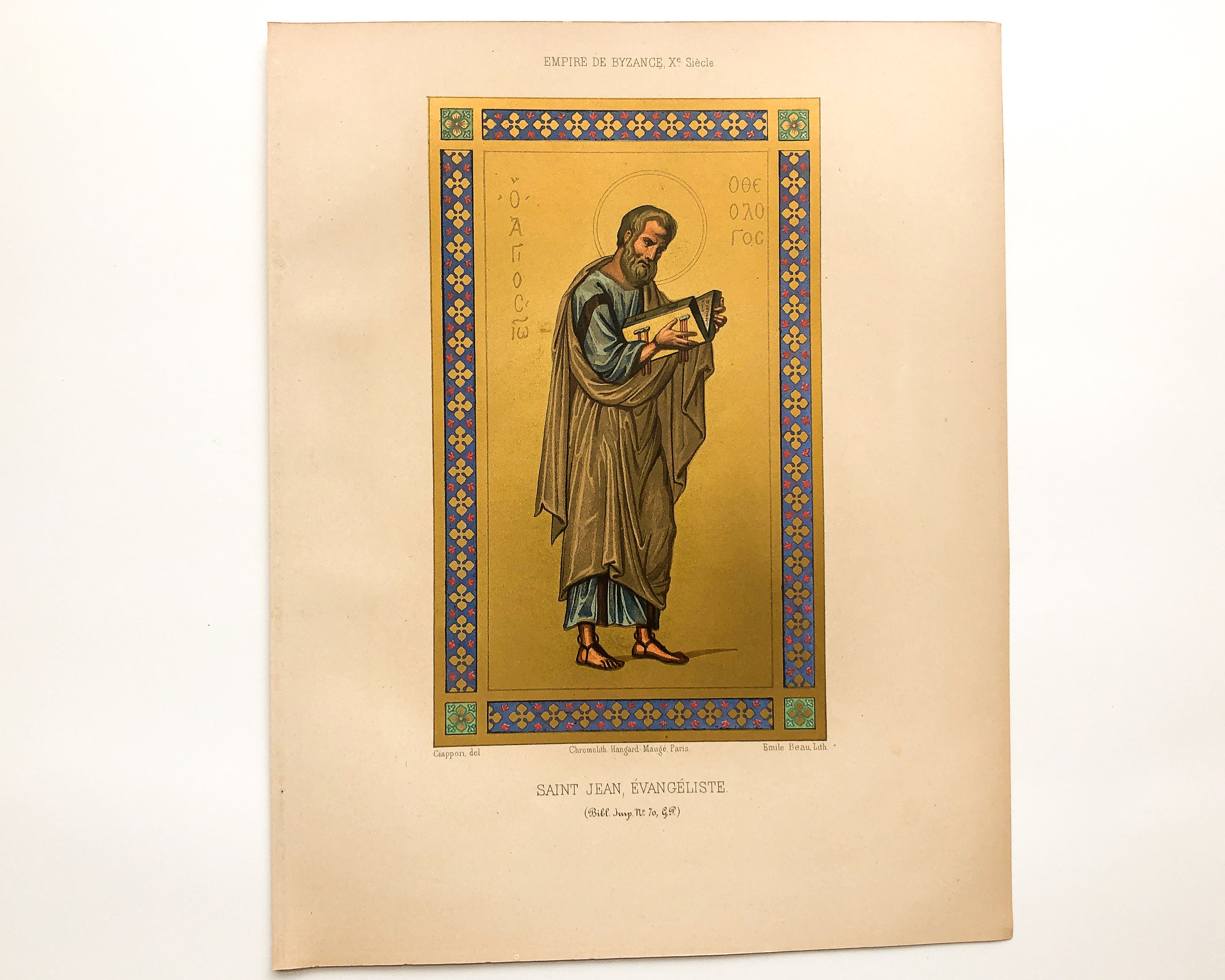 Set of 4 Byzantine Portraits Gospel Saints Matthew Mark - Etsy