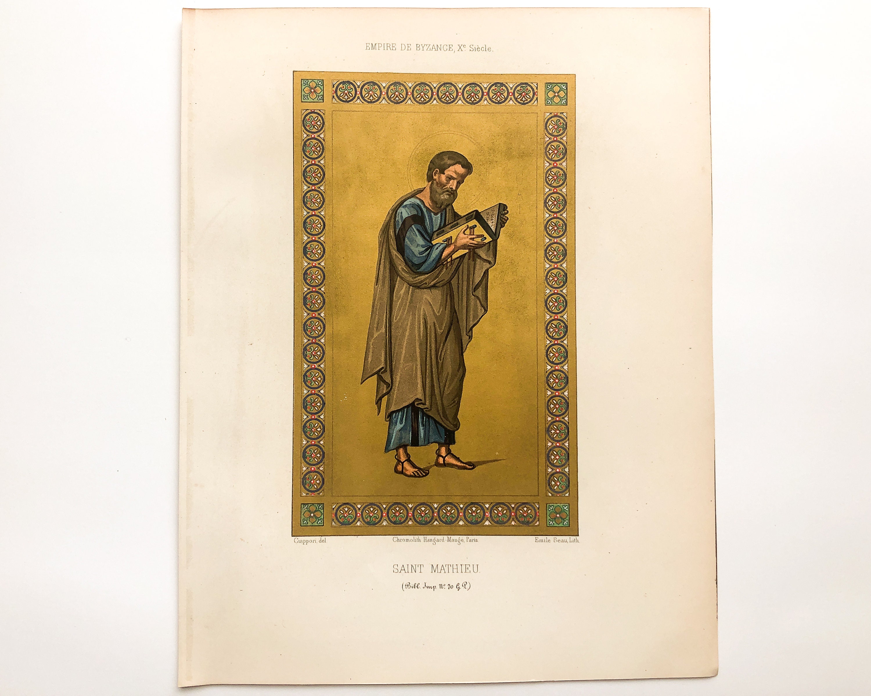 Set of 4 Byzantine Portraits Gospel Saints Matthew Mark - Etsy