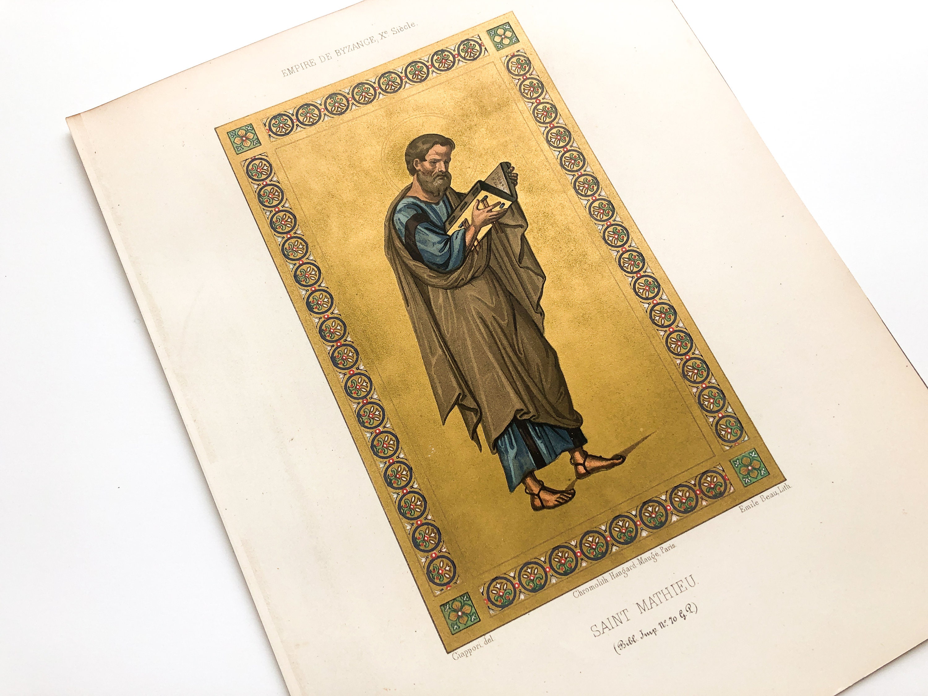 Set of 4 Byzantine Portraits Gospel Saints Matthew Mark - Etsy
