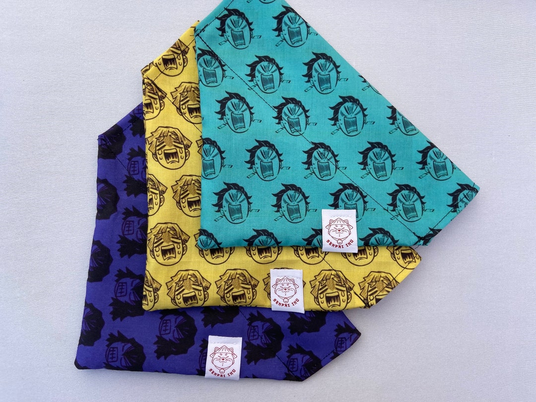 Anime Demon Pet Bandana- Dog, Cat - Etsy