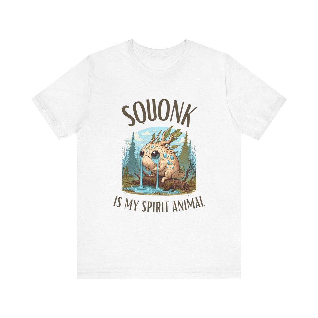 Squonk is My Spirit Animal | Funny Unisex T-shirt | Cute Cryptids - Etsy