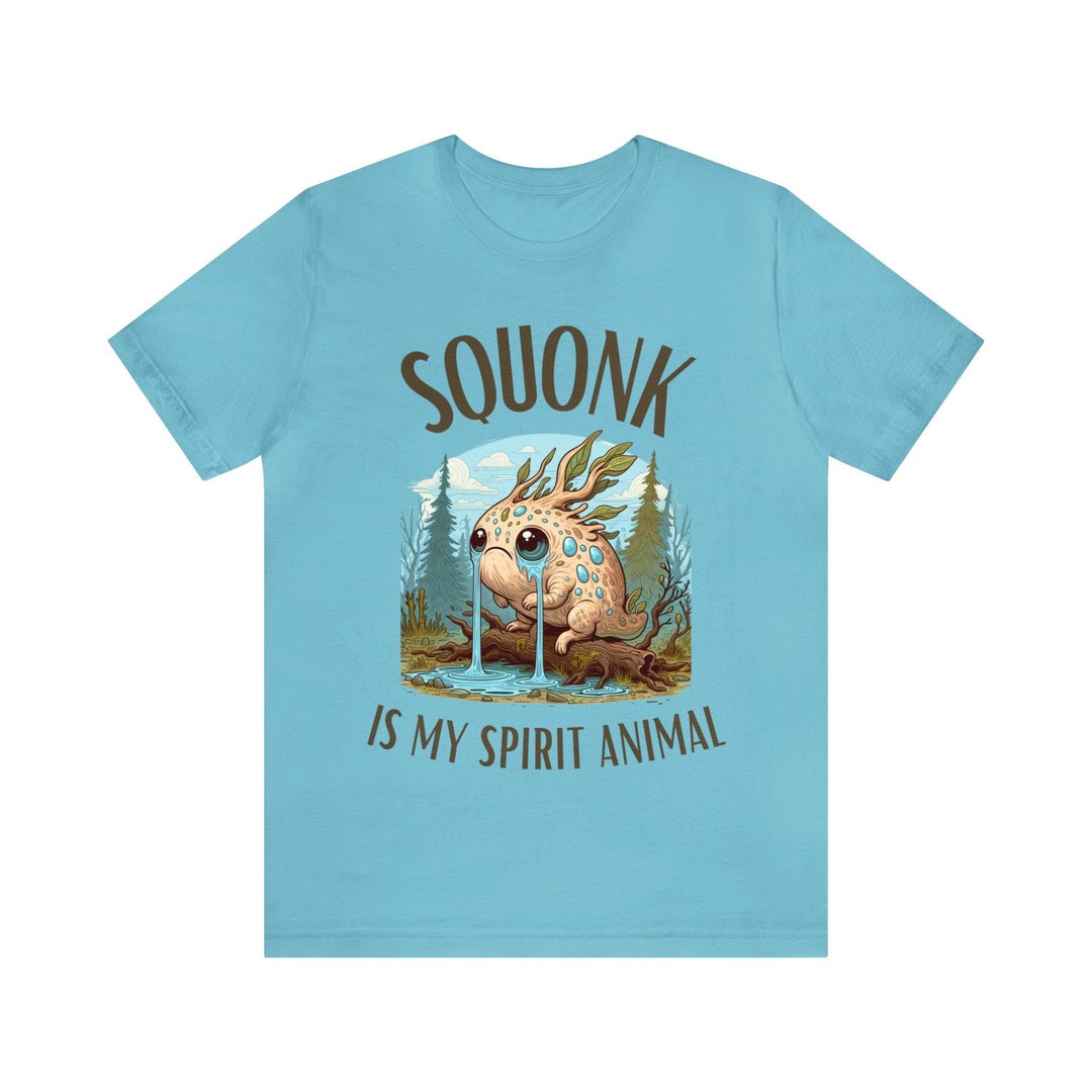 Squonk is My Spirit Animal Funny Unisex T-shirt Cute Cryptids - Etsy