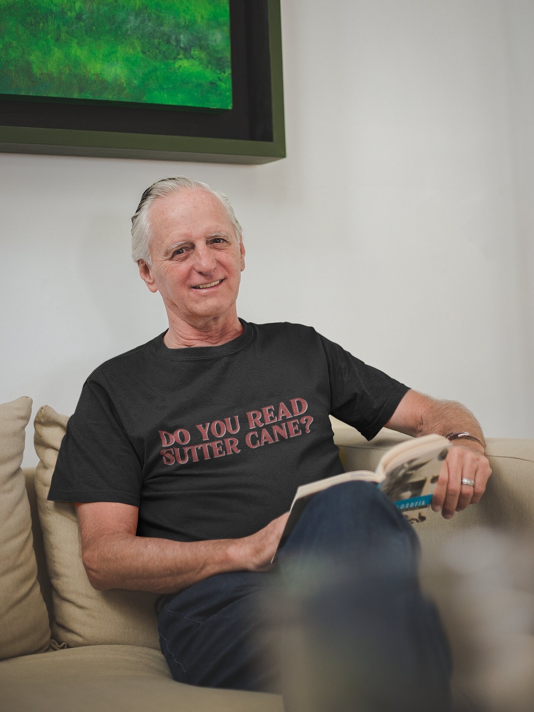 Liest du Sutter Cane Unisex Kurzarm T-Shirt John Carpenter - Etsy ...
