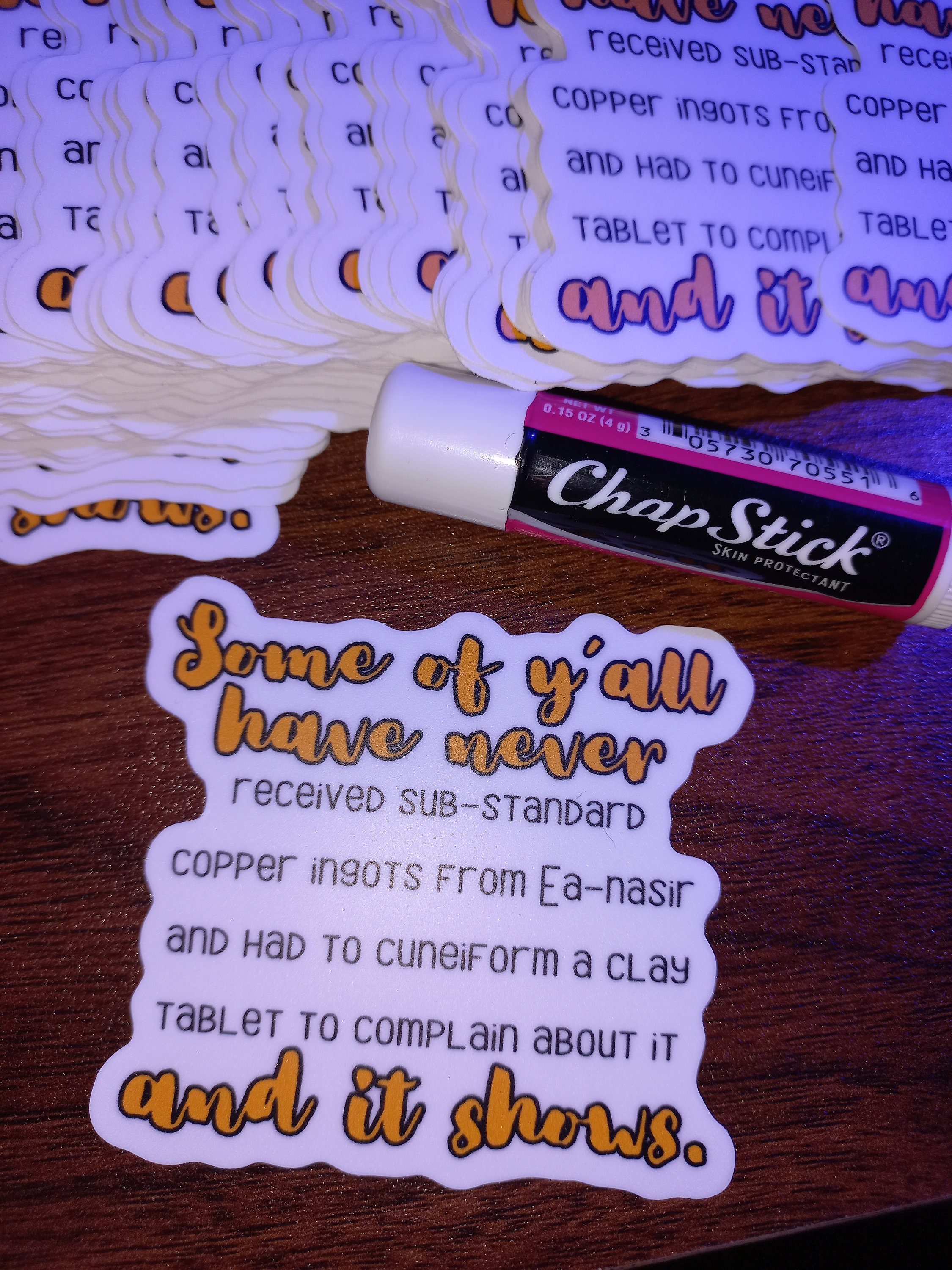 Oh Look Another Ea-nasir Sticker Funny Sticker/decal - Etsy