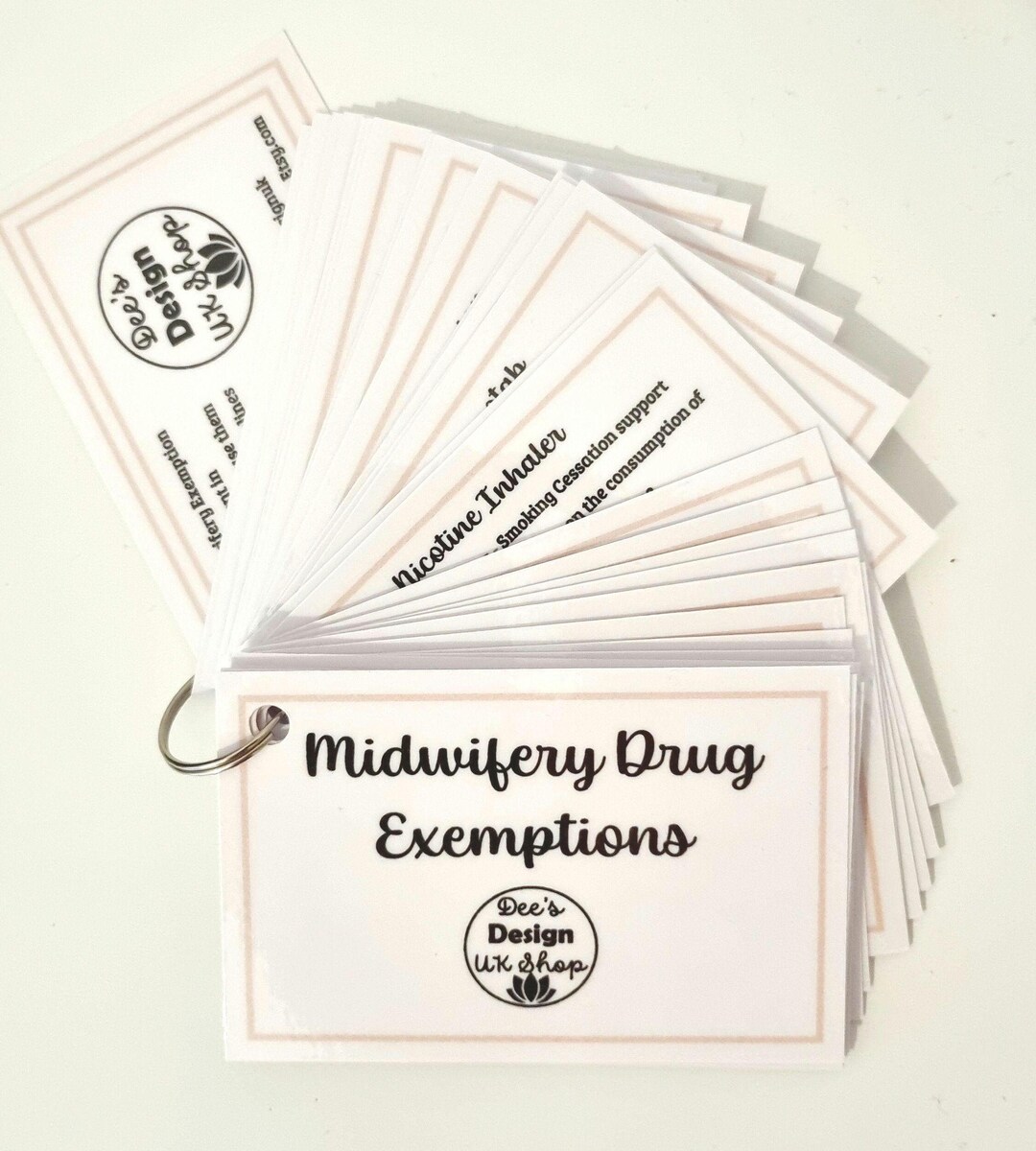 MIDWIFERY DRUG EXEMPTIONS, Pocket Cards, Guides, Midwifery Flashcards ...