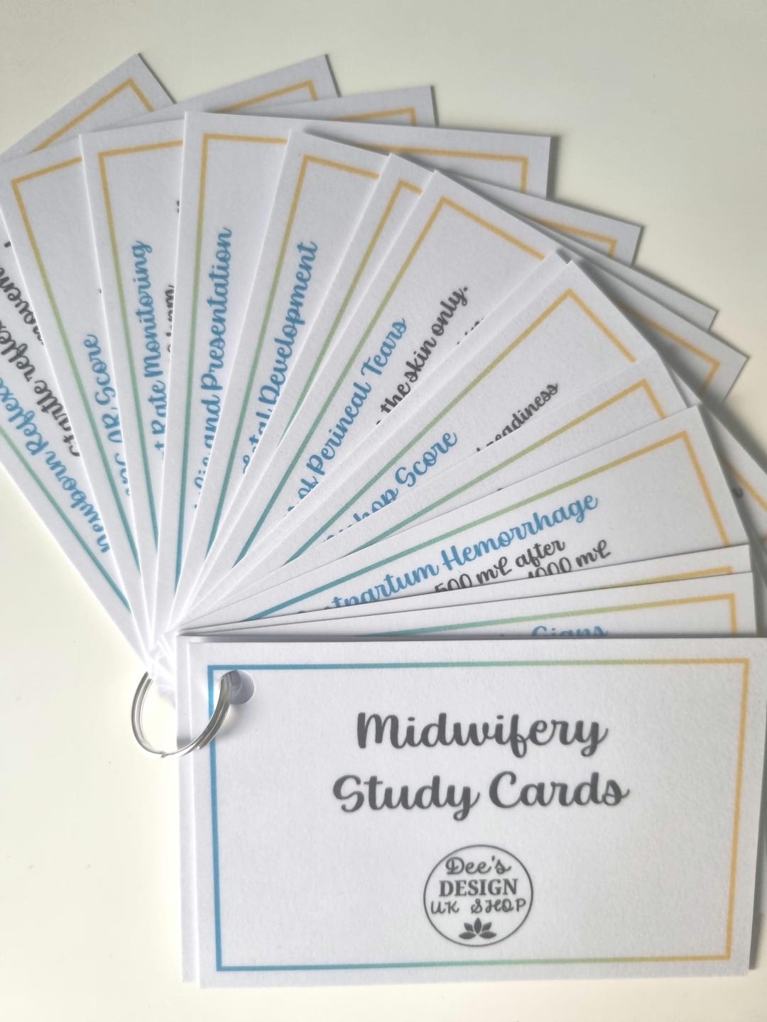 MIDWIFERY STUDY CARDS, Midwifery Student, Essential Pregnancy Learning Resources, Midwifery ...