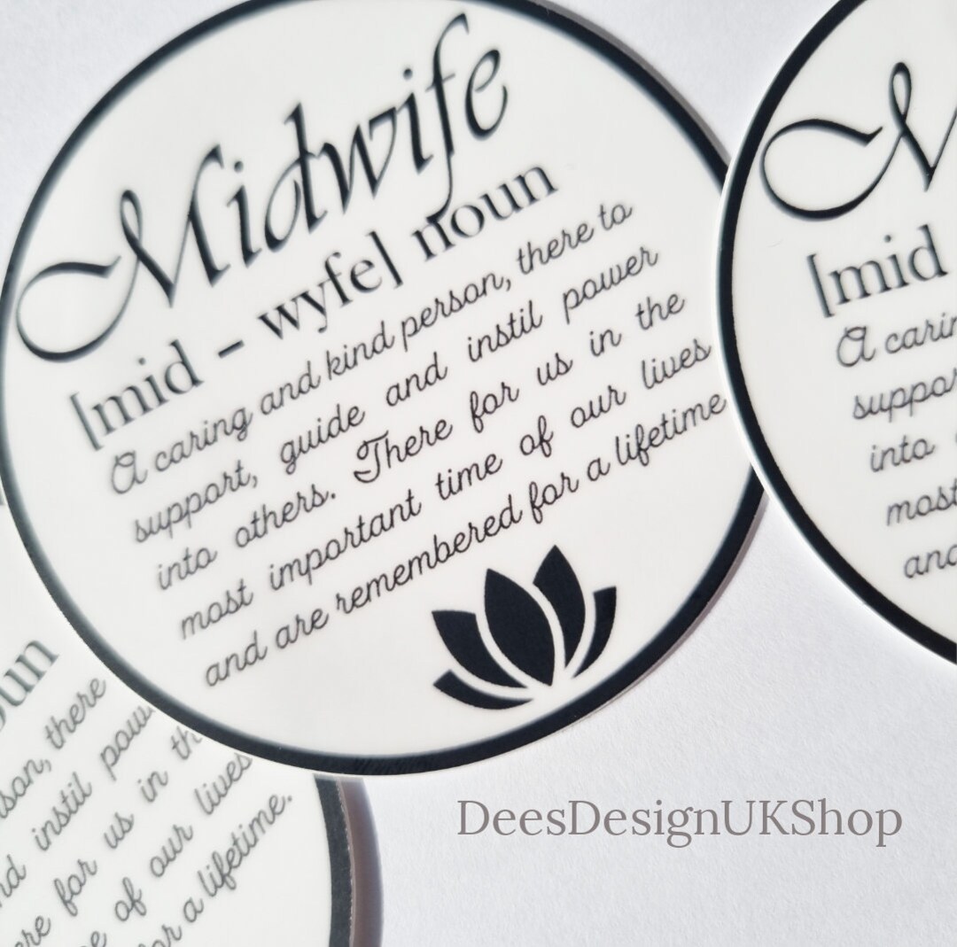 Midwife Noun Vinyl Sticker: Custom Medical Decal - Etsy
