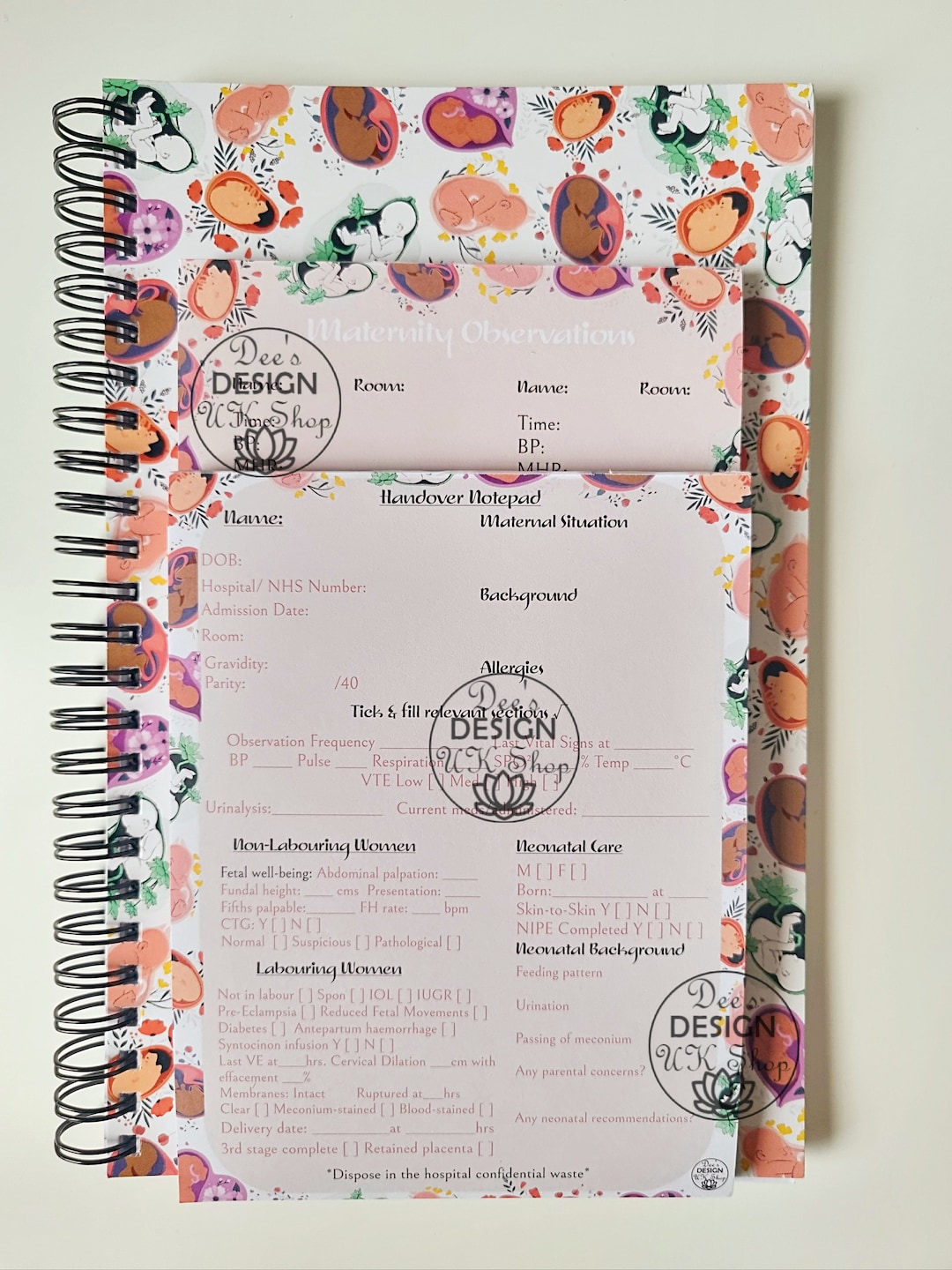 THE STUDENT BUNDLE - Spiral Diverse Notebook ~ Handover Notepad ...