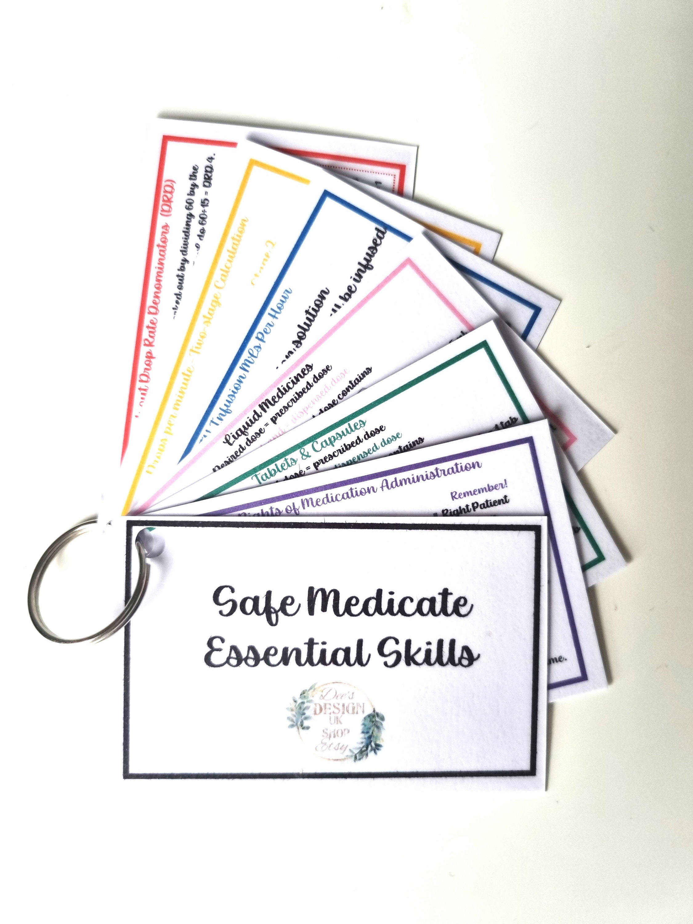 Safe Medicate Pocket Guides Midwifery and Nursing - Etsy New Zealand