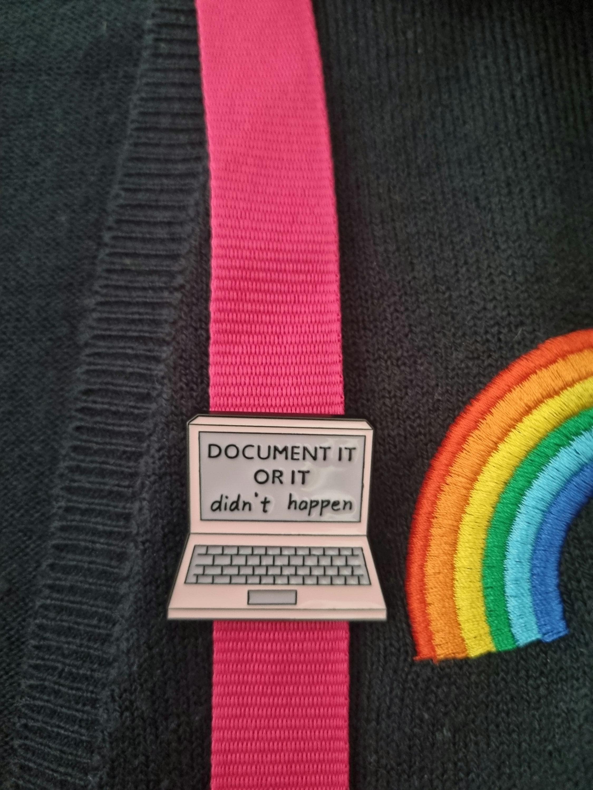 Document It Enamel Pin: Funny Midwife Gift, Healthcare Brooch - Etsy UK