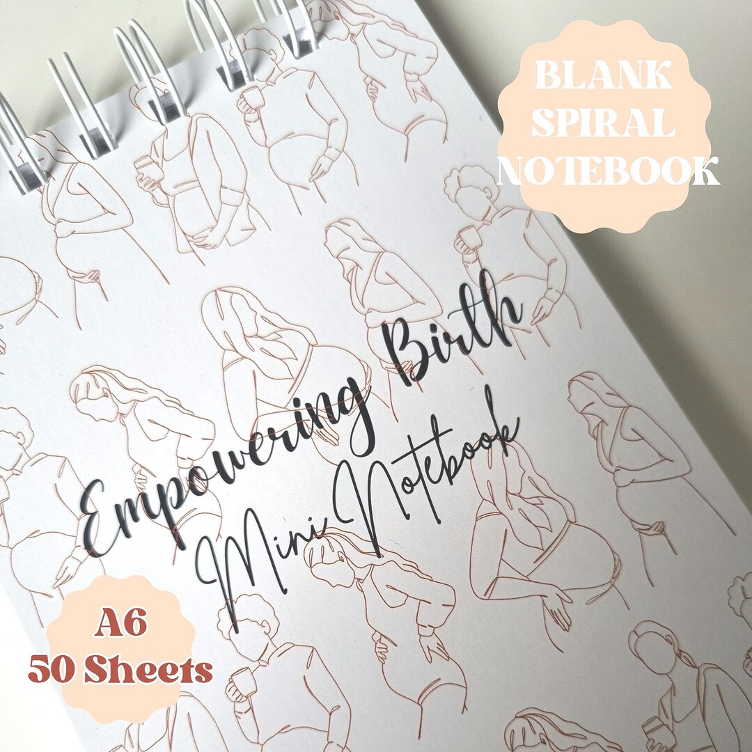 Student Midwife A6 Notebook: Empowering Birth, Blank Pages - Etsy
