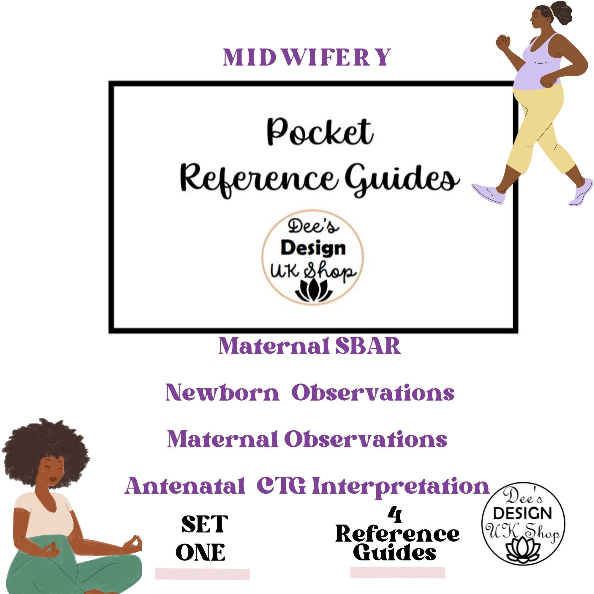 Midwifery Pocket Reference Cards: Maternity & Newborn Guides, Set 1 - Etsy