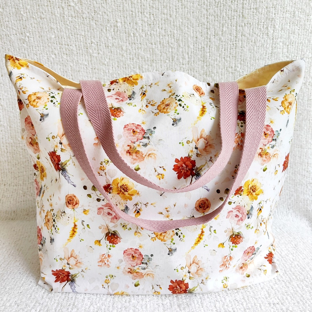 Tote Bag With Lining Stylish and Functional Handbags - Etsy