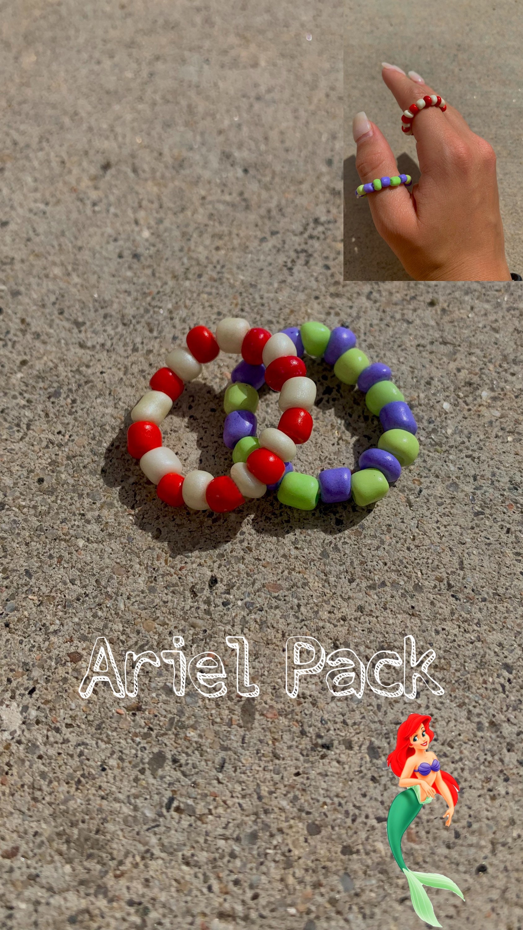 Disney Princess Ring Collection Swipe to See Different Packs - Etsy