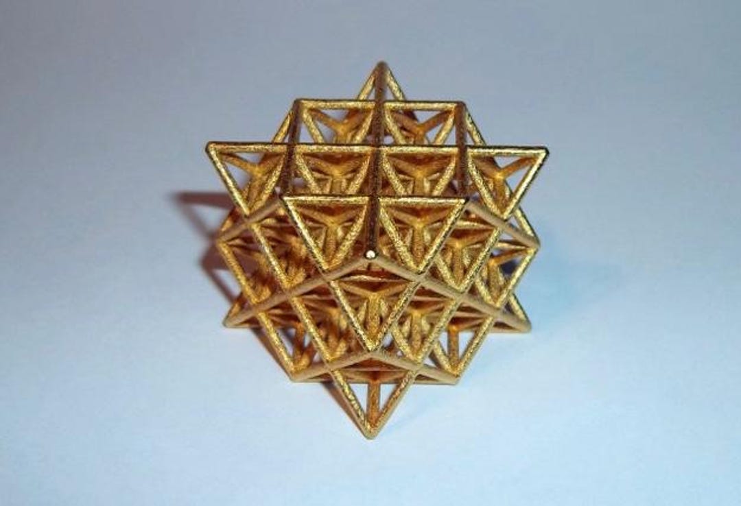 The New Gaia Grid Connector (64 Tetrahedron Grid) Sacred Geometry ...