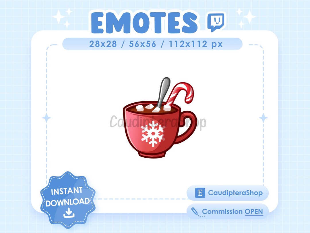 Hot Chocolate Twitch Emote - Hot Chocolate - Discord - Stream ...