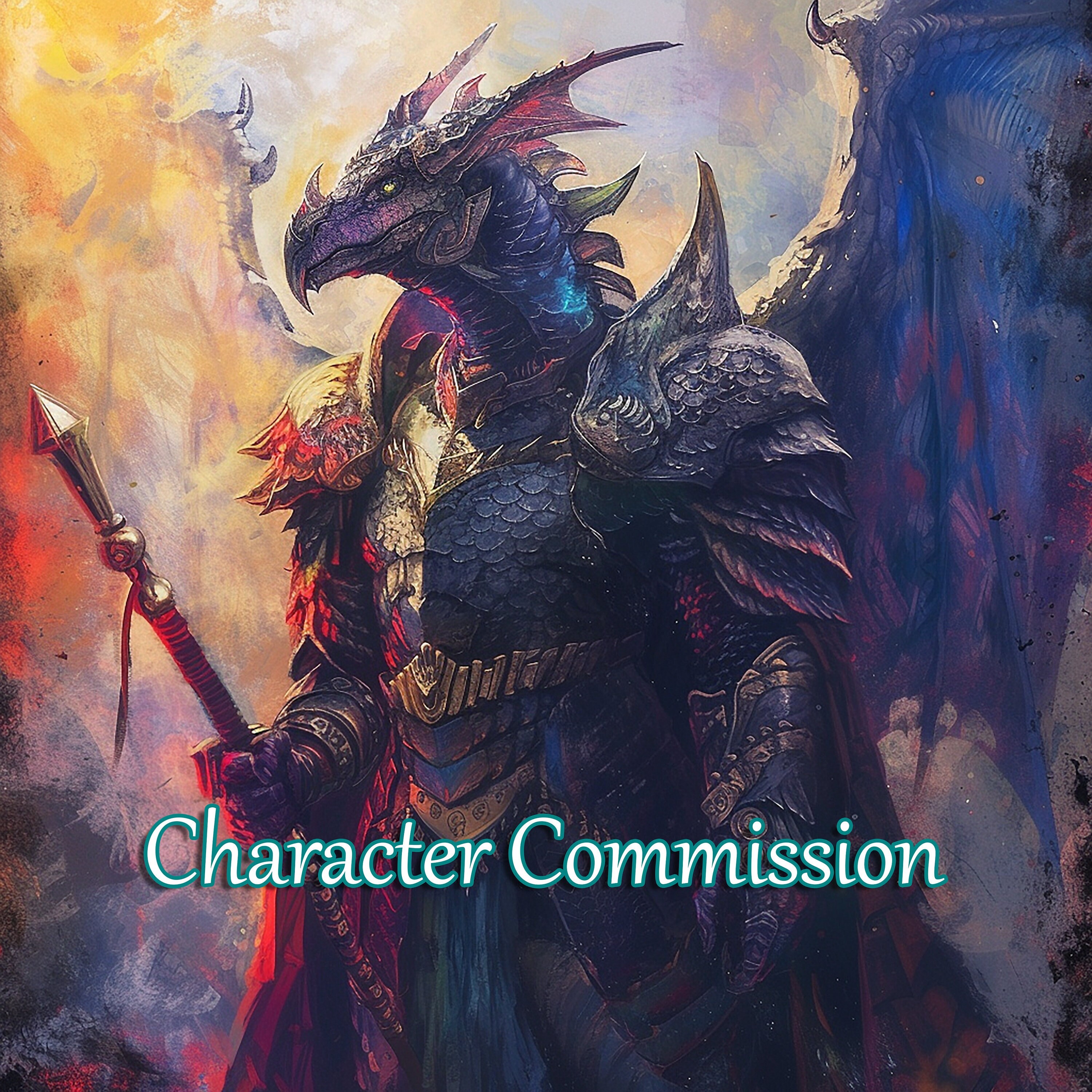 Fantasy Character Commission, Custom Commission, Tabletop Character ...