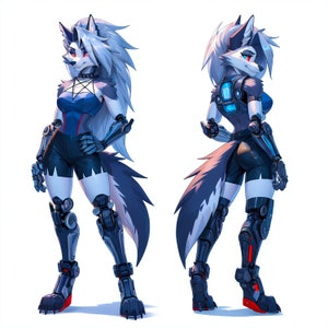 Character Reference Sheet Commission, Digital Download, Personalized ...