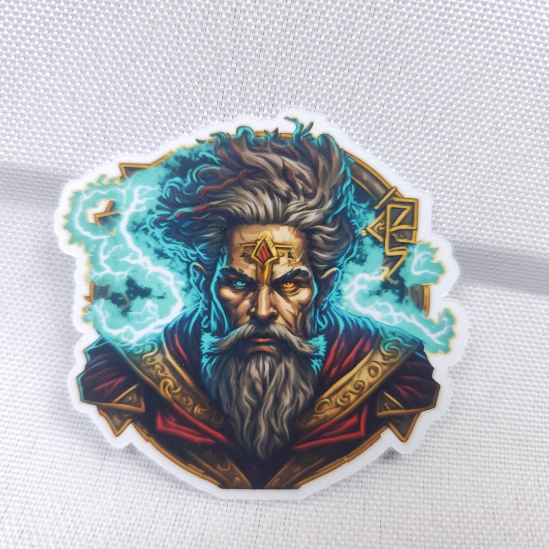 Laptop Stickers, Book Stickers, Zeus Sticker, Home Wall Art, Phone ...