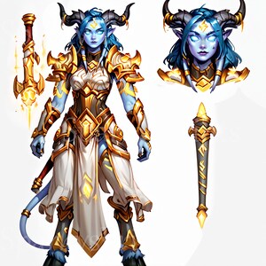 Character Reference Sheet Commission, Digital Download, Personalized ...