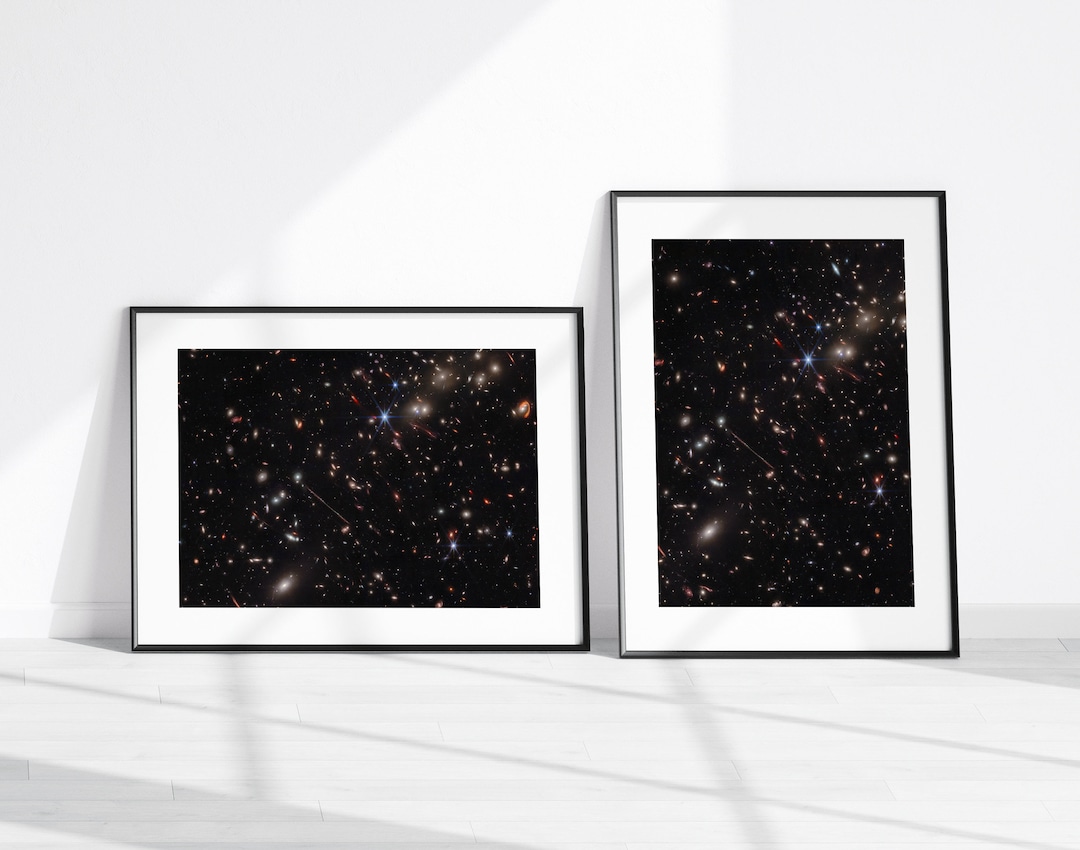 James Webb Space Telescope Print, El Gordo Galaxy Cluster ...