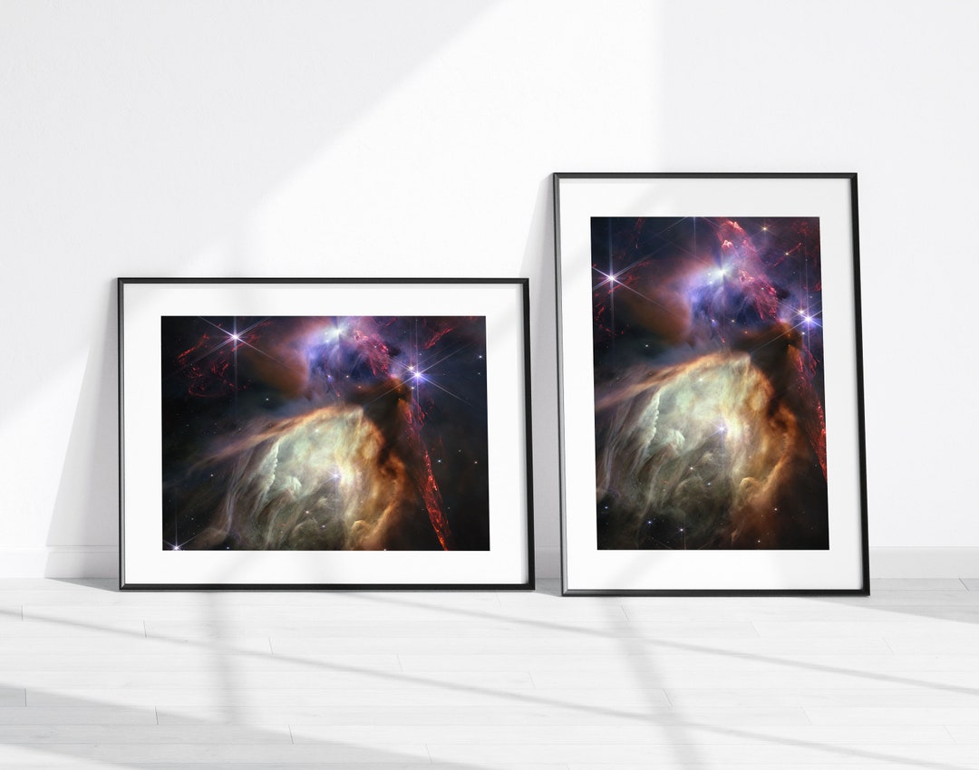 Rho Ophiuchi, James Webb Anniversary Photo Print, Hubble Photo Print ...