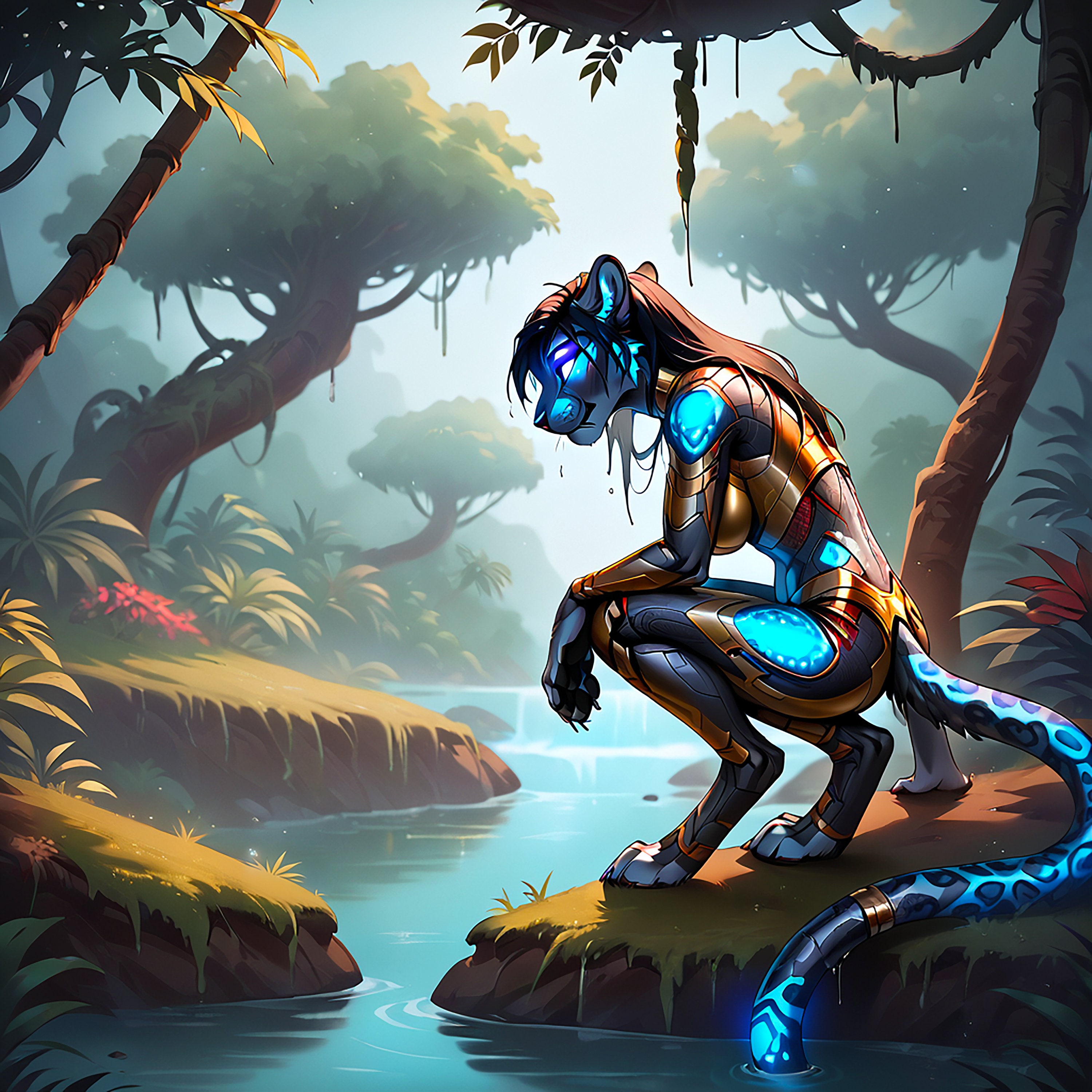 Custom Furry Character Commission, Fursona, Personalized ...