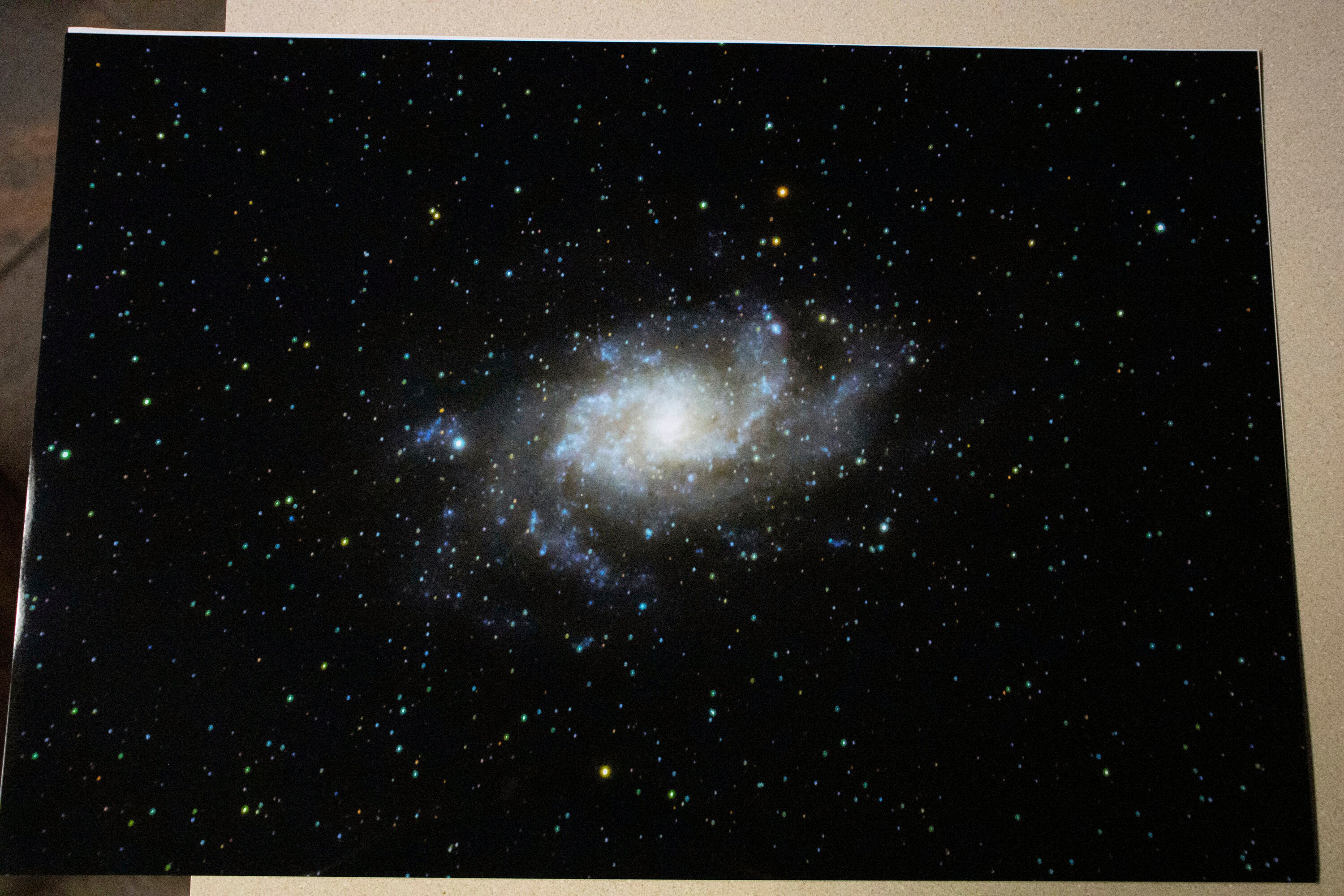 Space Print, Astrophotography Print, Original Wall Art Triangulum ...