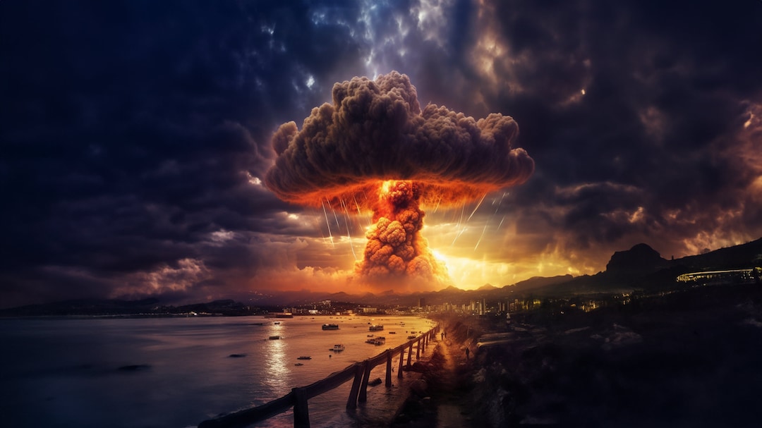 Nuclear Explosion Physical Print, Nuke Photo Print, Mushroom Cloud ...