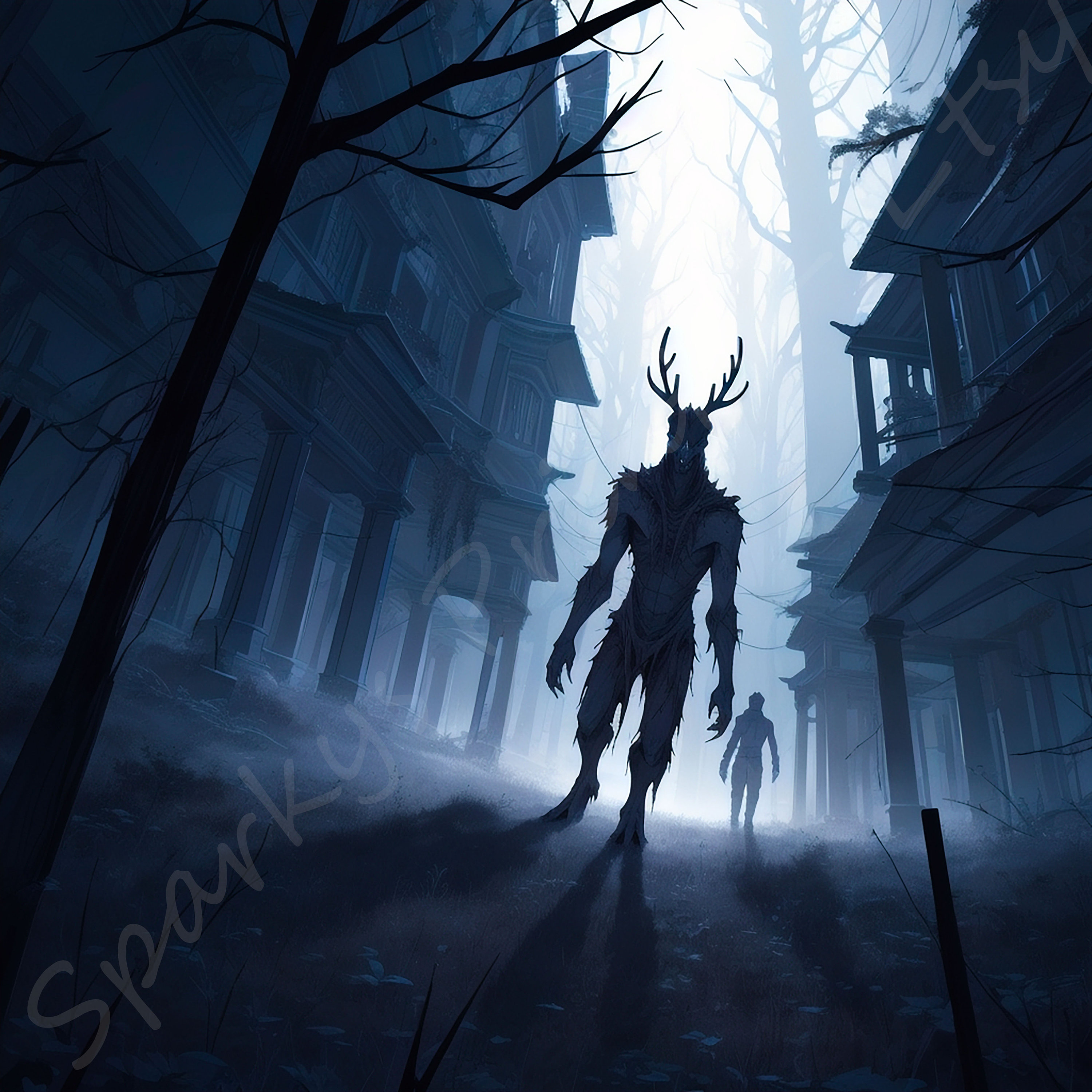 Wendigo Art Collection 1, Digital Download, Instant File, JPG Files ...