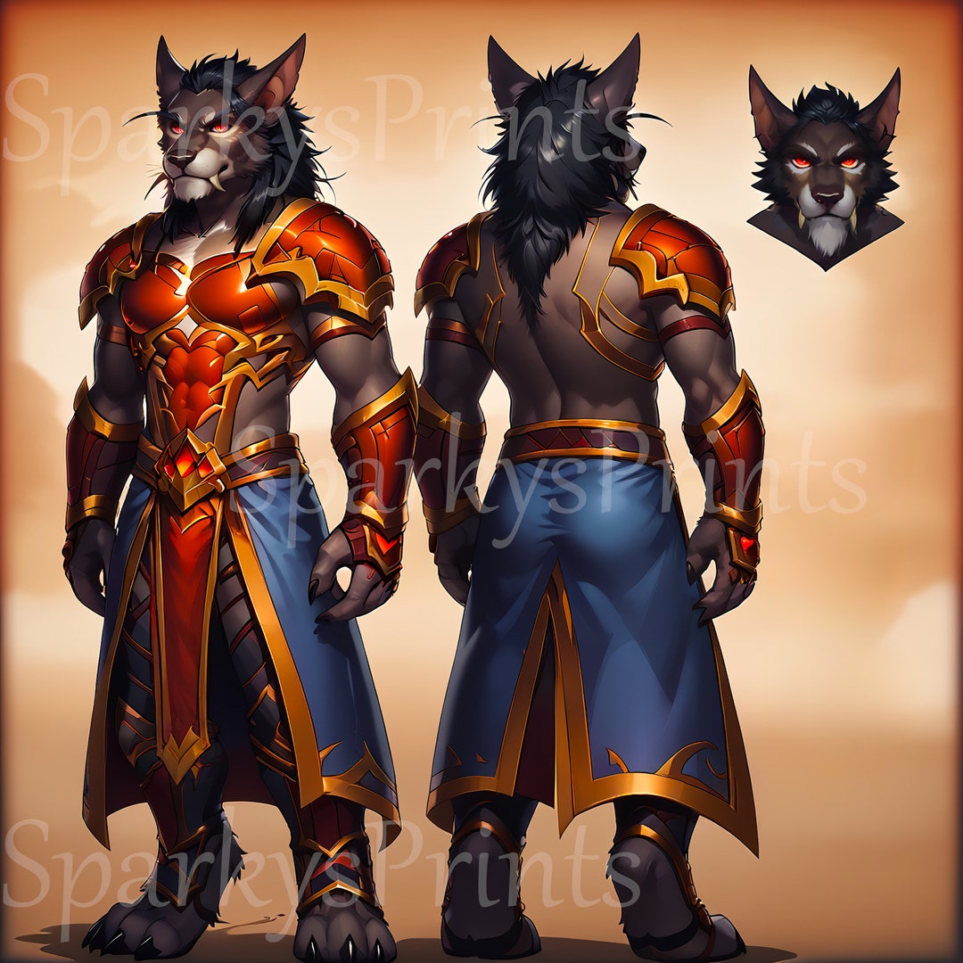 Character Reference Sheet Commission, Digital Download, Personalized ...