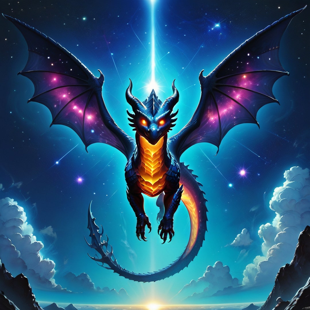 Custom Dragon Commission, Build-a-dragon, Feral, Personalized Drake ...